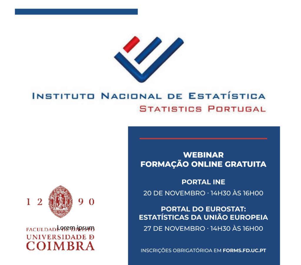 FACULDADE DE DIREITO DA UNIVERSIDADE DE COIMBRA – FORMULÁRIOS DE INSCRIÇÃO